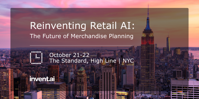 Invent.ai 2025 NYC retail AI summit on planning, pricing and inventory